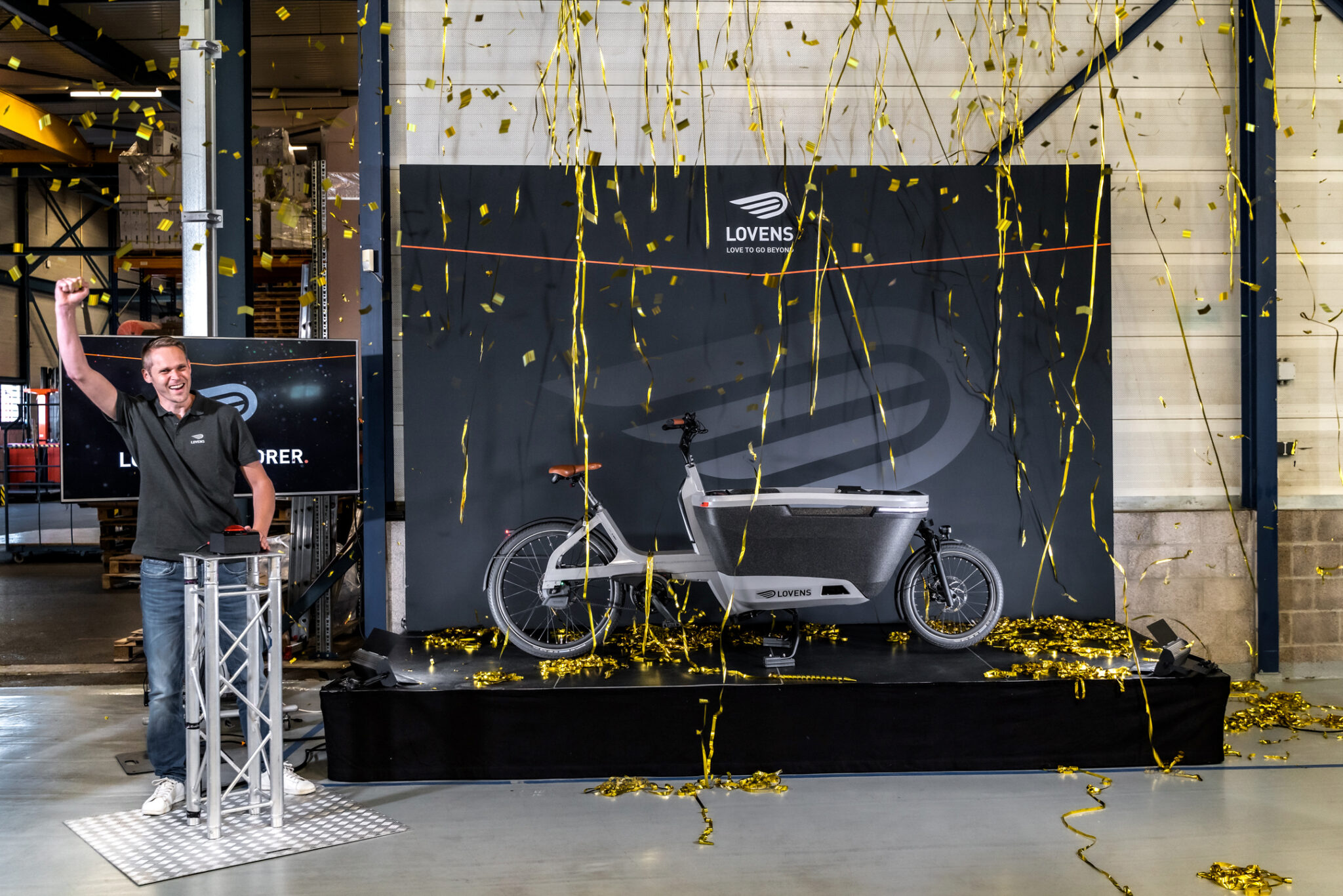 De Lovens bakfiets vanaf nú in de winkels